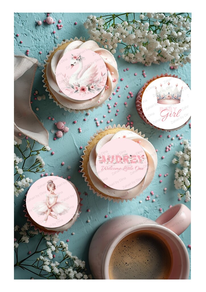 Ballerina Edible Icing Toppers for cookies or cupcakes Apr24 – Leave ...