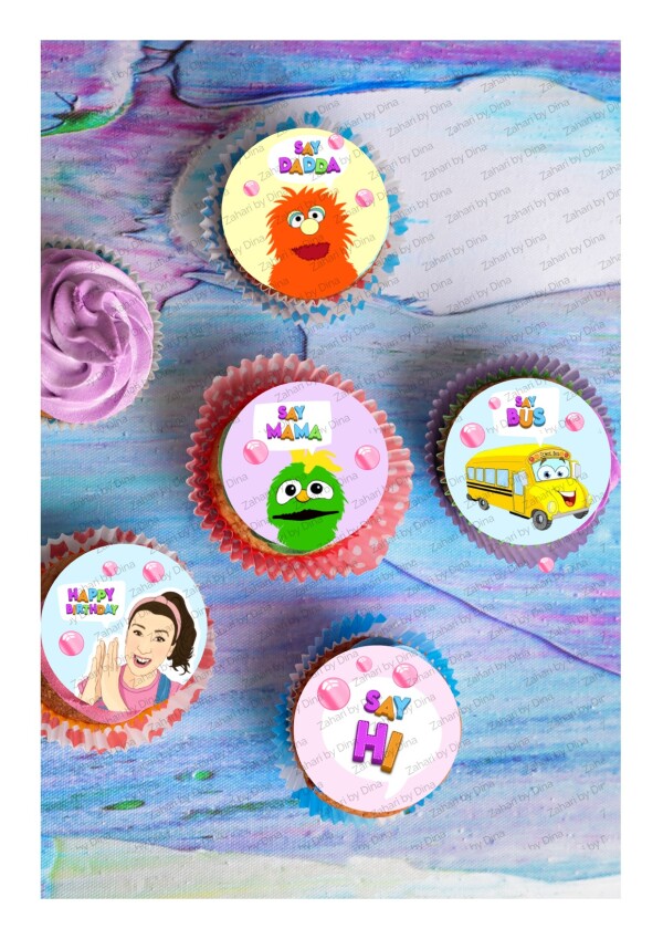 Miss Rachel Edible Icing Toppers for cookies or cupcakes May24 – Zahari