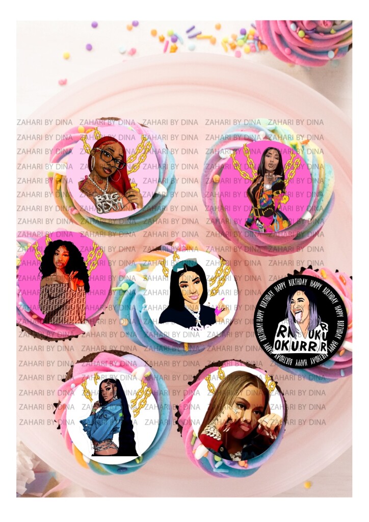 Rapper Artists: Megan Thee Stallion, Cardi B, Sexyy Red, Nicki Minaj ...